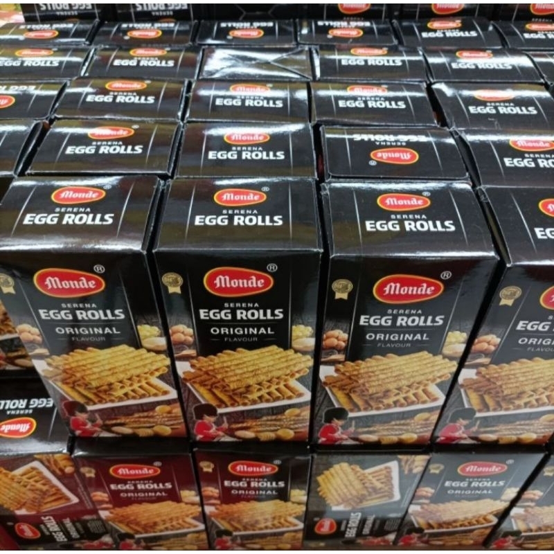 Jual Monde Wafer Monde Egg Roll Monde Serena Monde Orinal 160gram ...
