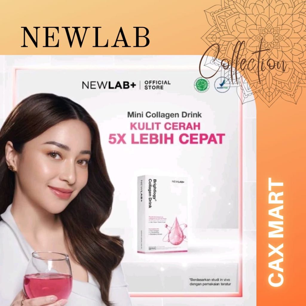 Jual NEWLAB+ Brightlogy Collagen Drink Isi 7 | 15 Sachet | Shopee Indonesia