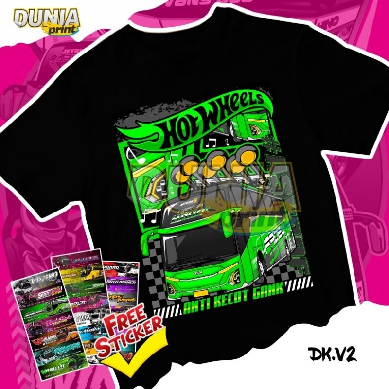 Jual (free sticker + gantungan kunci)KAOS ANAK ANAK 1 - 10TH BUSMANIA ...