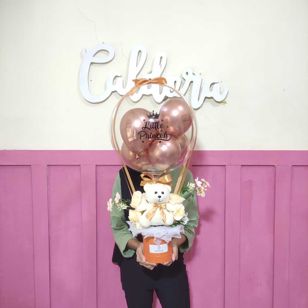 Jual Buket Bucket Bunga boneka balon Caldora.id BL19 | Shopee Indonesia