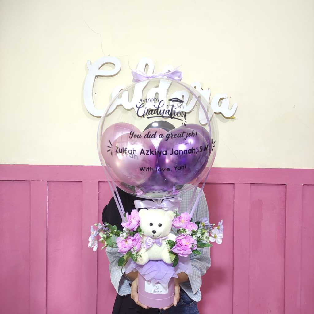 Jual Buket Bucket Bunga boneka balon Caldora.id BL19 | Shopee Indonesia