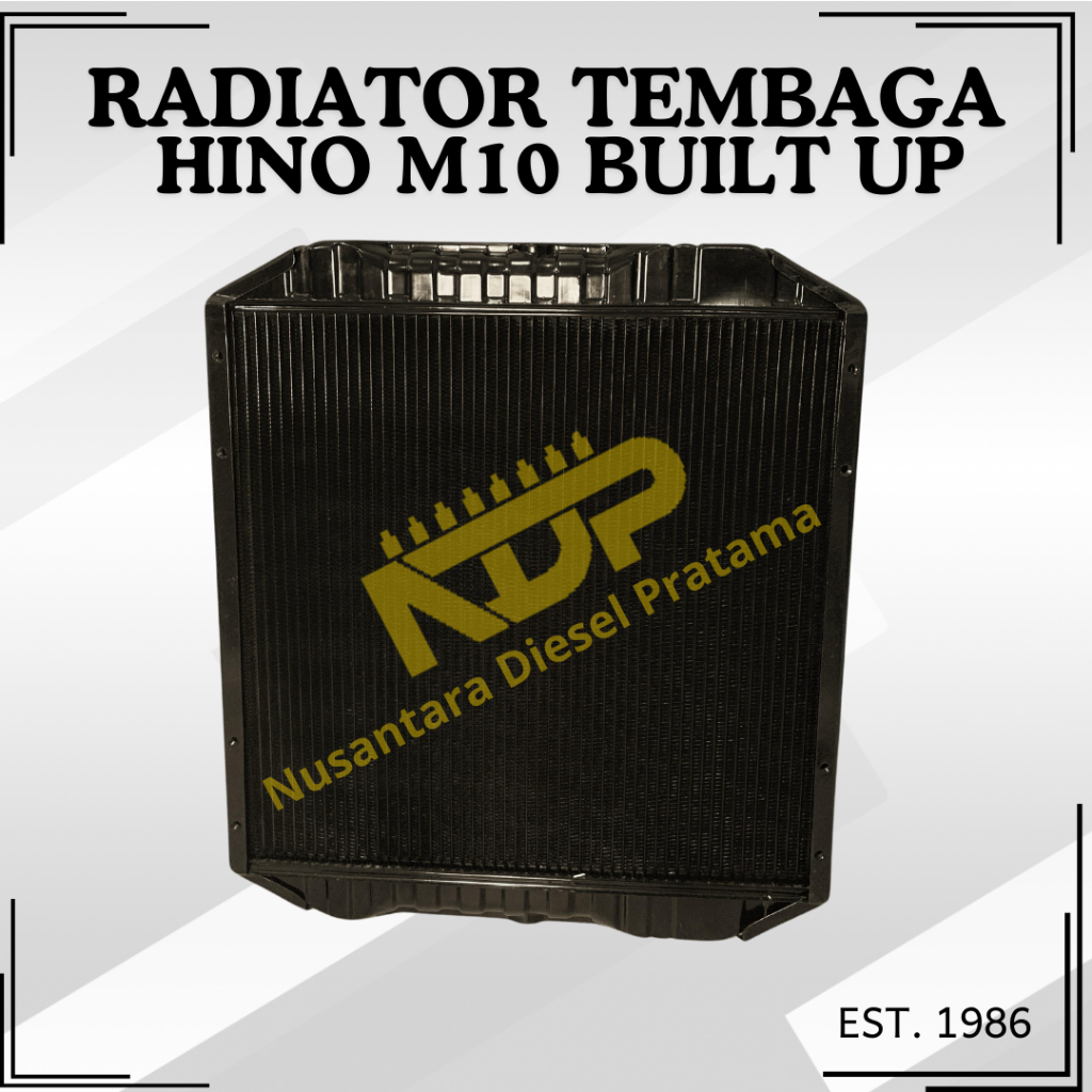 Jual Radiator Tembaga HINO Built Up M10 /HINO M10 / RADIATOR HINO ...