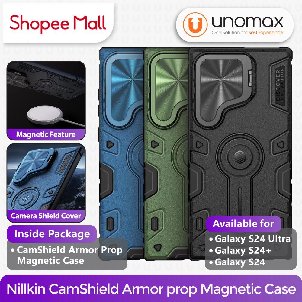 Jual Case Samsung Galaxy S24 Ultra / S24+ Plus / S24 Nillkin CamShield Armor Prop Magnetic ...