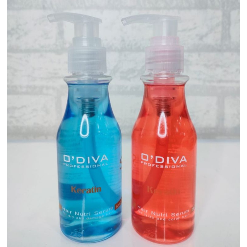 Jual Odiva Hair Nutri Serum Keratin 200 ml / Vitamin Rambut / Vitamin ...