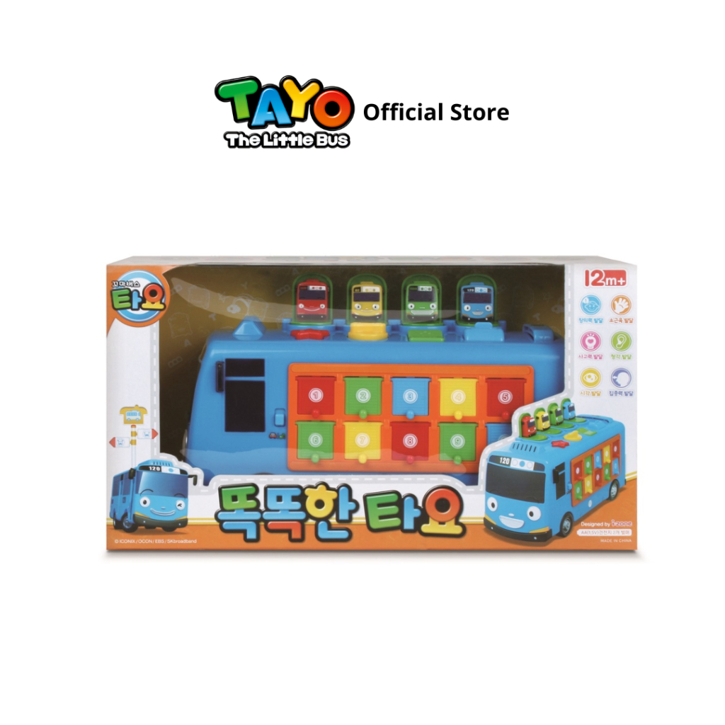 Jual Tayo The Little Bus Smart Tayo TYM 213012 Mainan Tayo Original ...