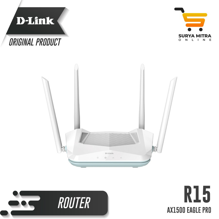 Jual Wireless Router D-Link R15 Eagle Pro AI WIfi-6 AX1500 Gigabit ...