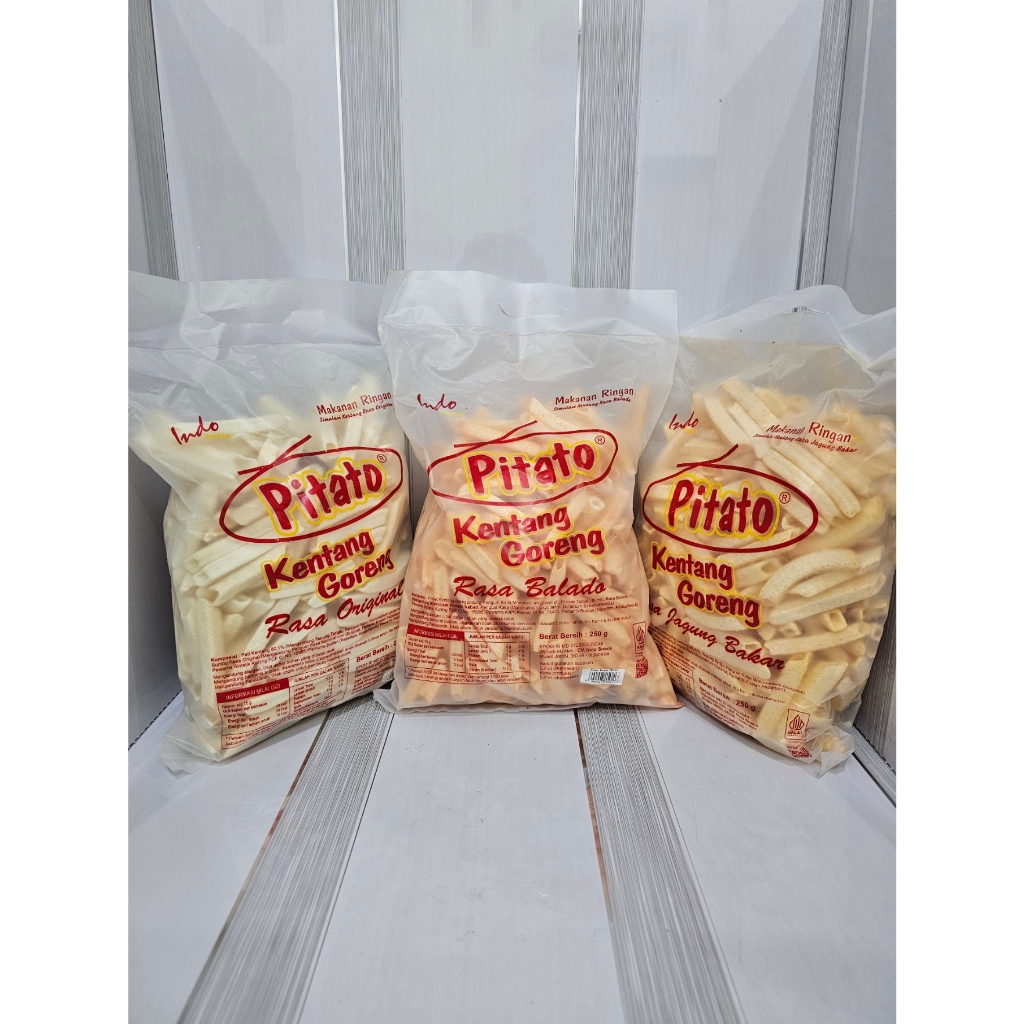 Jual Pitato Stick / Pitato Net 250g | Shopee Indonesia