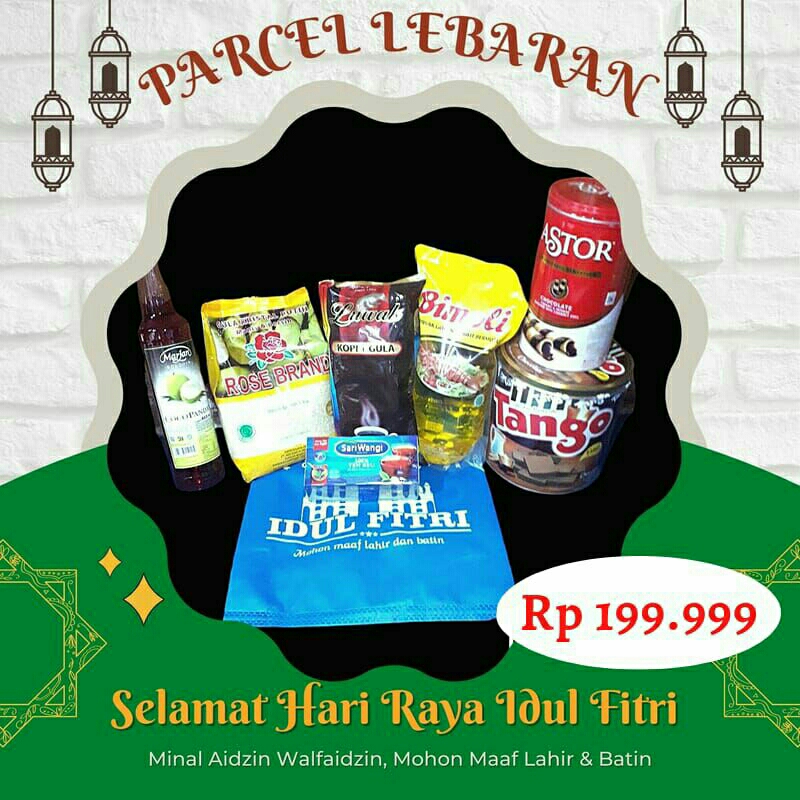 Jual PARSEL SNACK 4 KG HAMPERS FREE KARTU UCAPAN PARCEL HARI RAYA ...