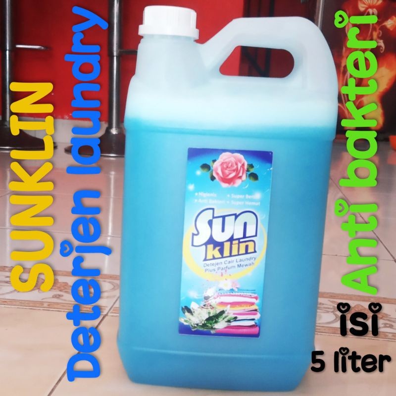 Jual Deterjen cair 5 liter / Sabun deterjen laundry 5lt | Shopee Indonesia