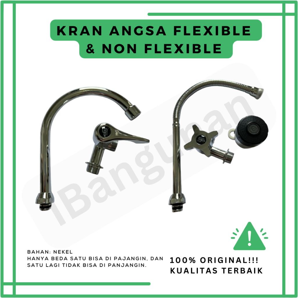 Jual Kran Extension Kran Angsa PIPA Kran Wastafel FIGO Tahan Banting ...