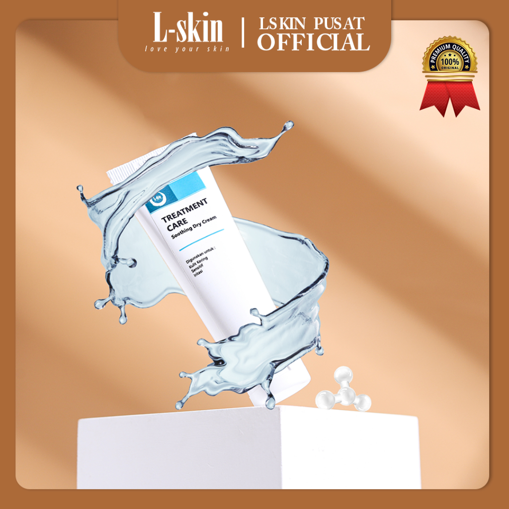 Jual Lskin Official Soothing Dry Cream Mengobati Iritasi Kulit ...