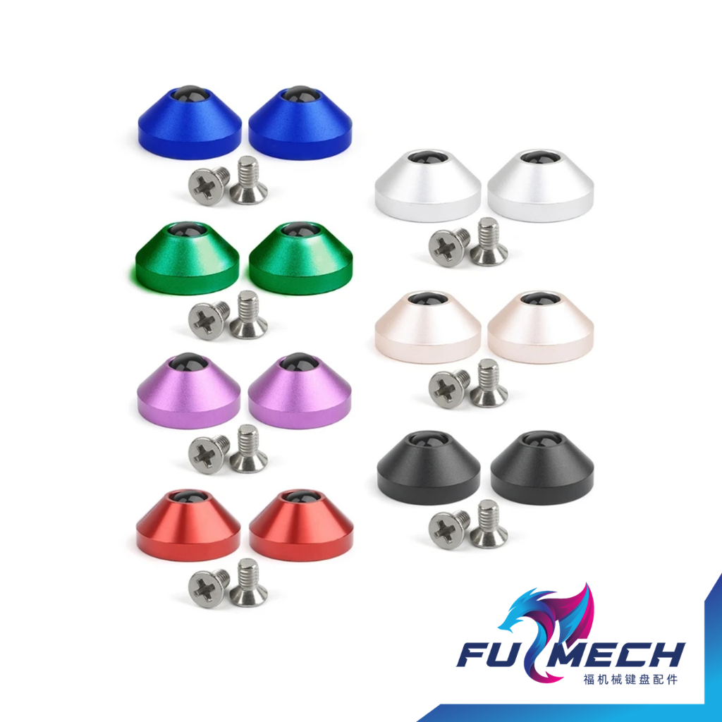 Jual ANODIZED CNC ALUMINIUM FEET FOR MECHANICAL KEYBOARD | Shopee Indonesia