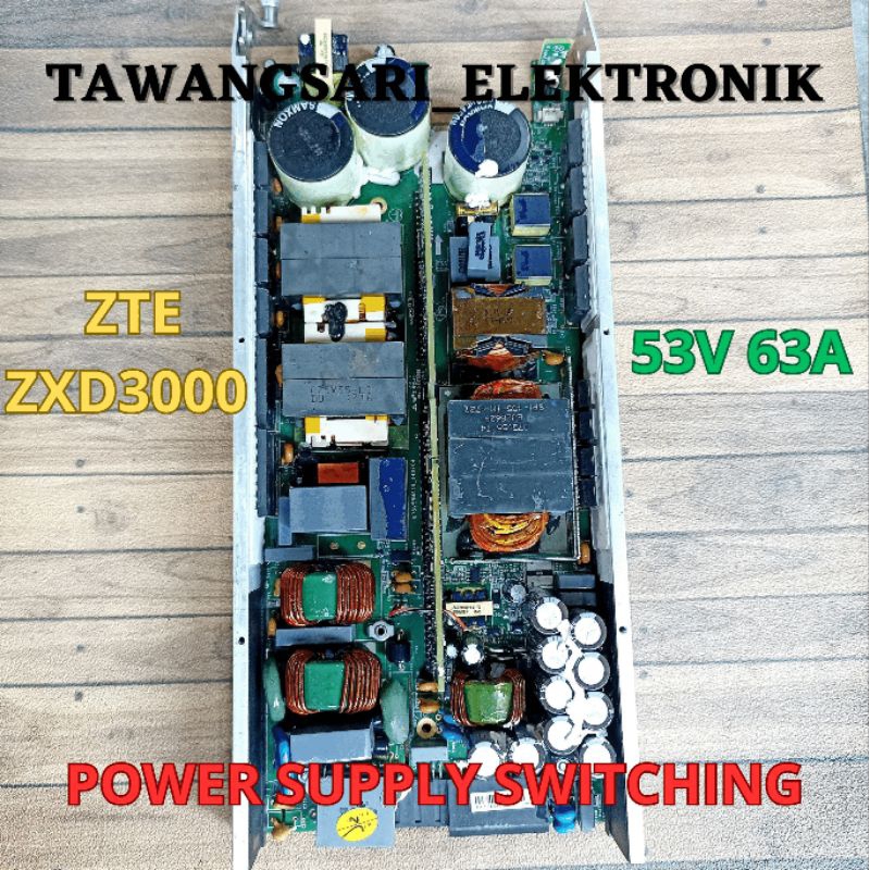 Jual Power Supply ZTE ZXD3000 53v 63a bekas psu zte zxd3000 cabutan | Shopee Indonesia
