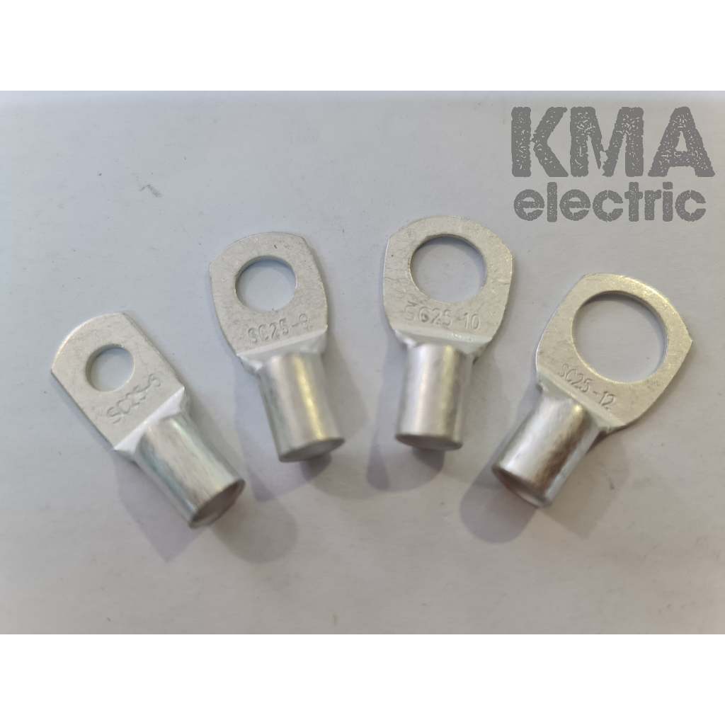 Jual cable lug / skun kabel SC 25-6/25-8/25-10/25-12/25-14 (per pack ...
