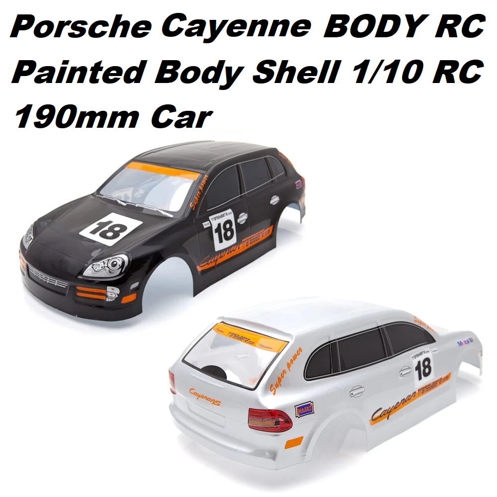 Jual Body Shell Porsche Cayenne On Road 1/10 Rc Car Rally Drift Sudah ...