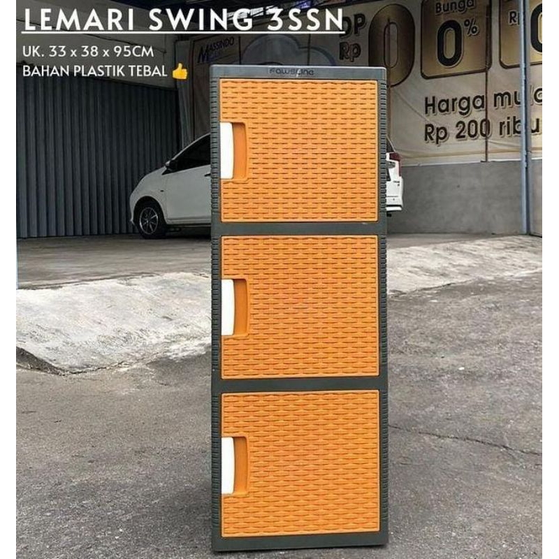 Jual Lemari Fawsline Swing 3 Susun Lemari Plastik | Shopee Indonesia Jual Lemari Fawsline Swing 3 Susun Lemari Plastik | Shopee Indonesia