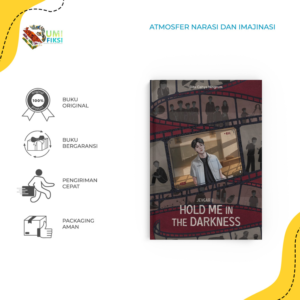 Jual Buku Novel Jevgar 2 : Hold Me In The Darkness - Dita Cahya Ningrum - Tekad - Bumifiksi ...