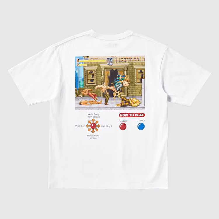 Jual CAPCOM Final Fight "40th Anniversarry" | T-Shirt Unisex | Shopee ...