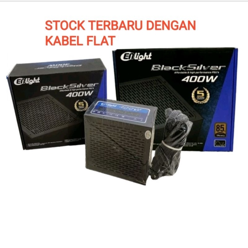 Jual PSU Enlight Black Silver 400W 80+/PSU 550 WATT FULL MODULAR 80 ...