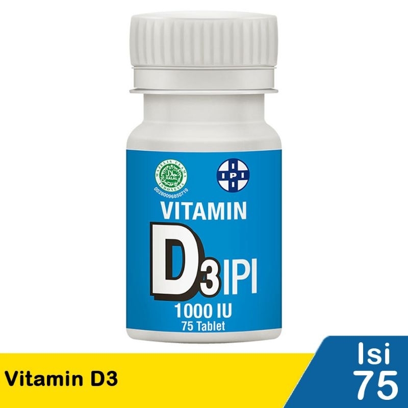 Jual IPI Vitamin A B C D3 1000iu Zinc Plus D3 K2 B12 B1 - Suplement ...