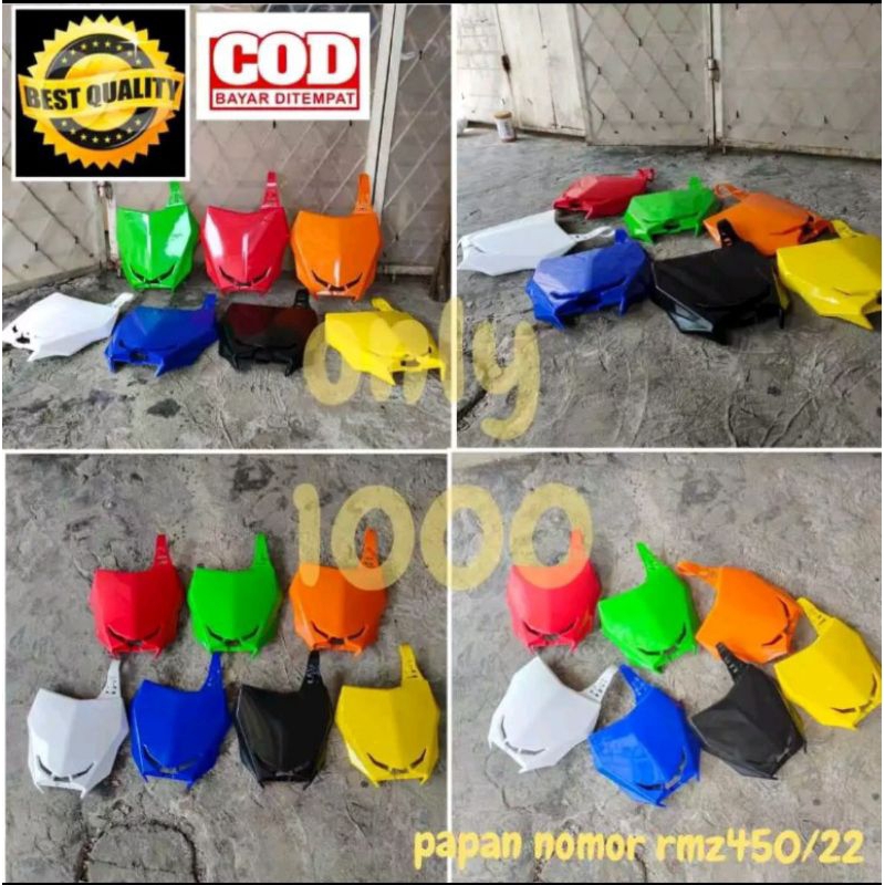 Jual PAPAN NOMER CRF 450 2022 PAPAN NOMOR CRF450 2022 PLAT NOMER CRF ...