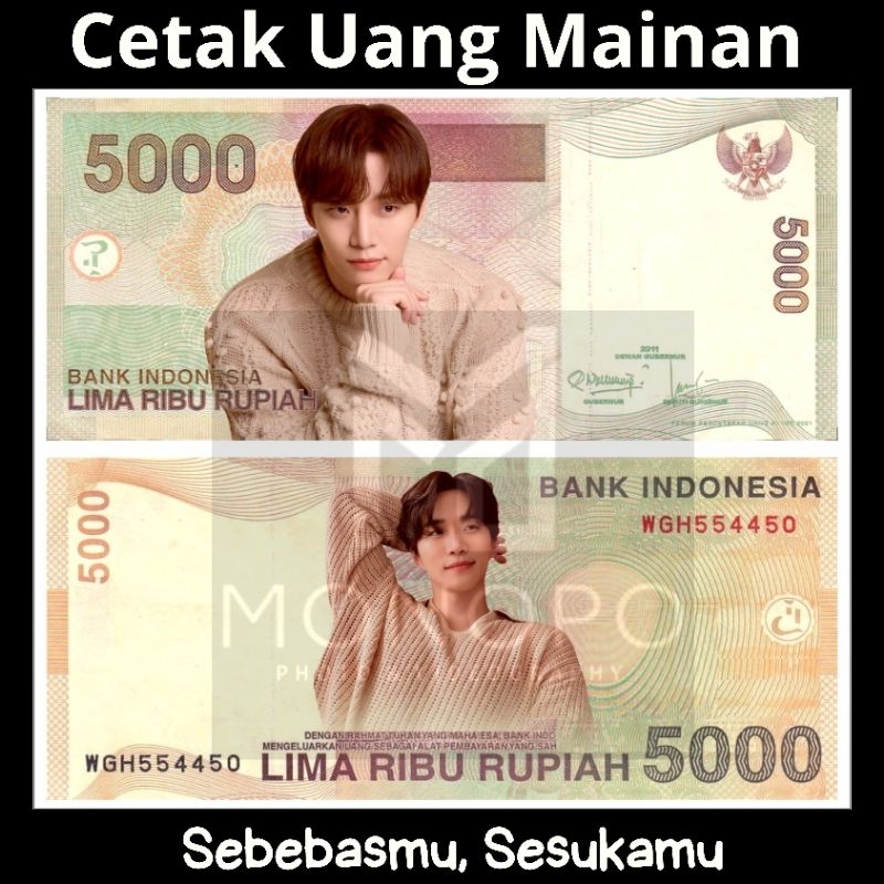 Jual STIKER / NON UKURAN UANG KERTAS - WATERPROOF DIKIRIM 3-4 Hari ...