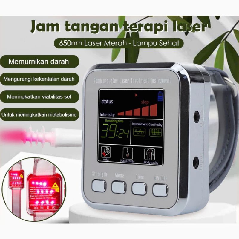 Jual Jam Tangan Terapi Laser 12 Titik Laser Fisioterapi Atasi Stroke ...