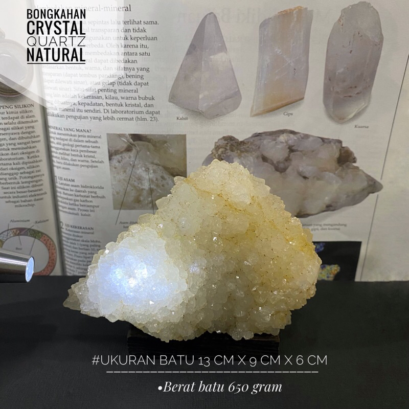 Jual Bongkahan Crystal Quartz Natural L26 atau Batu Kristal Alam atau ...