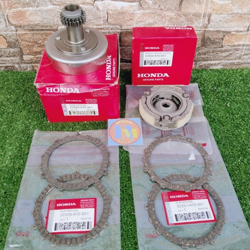 Jual PAKET LONCENG OTOMATIS + KAMPAS GANDA ASSY + PLAT KOPLING STD-RACING SUPRA X 125 HELM IN ...