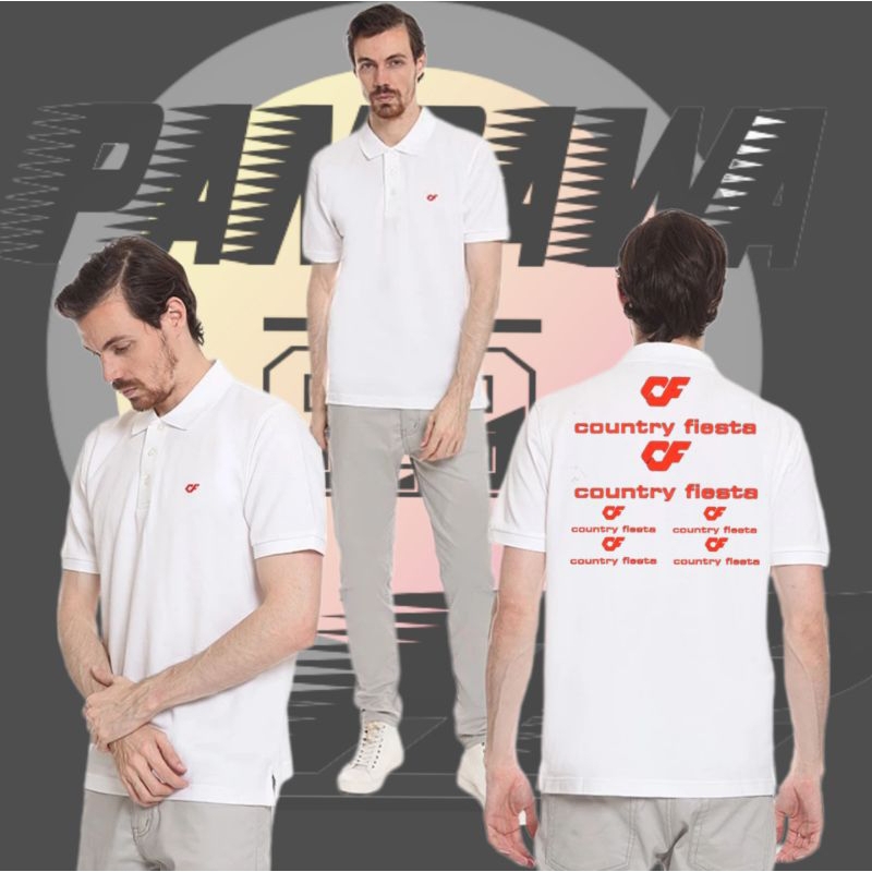 Jual Baju Kaos Kerah Pria. Cf.Country Fiesta. Atasan Model Korean Dan ...