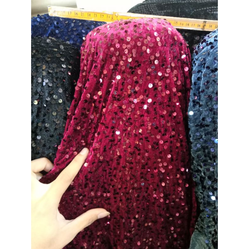 Jual kain BLUDRU PAYET MOTIF ( Garmen antik ) | Shopee Indonesia