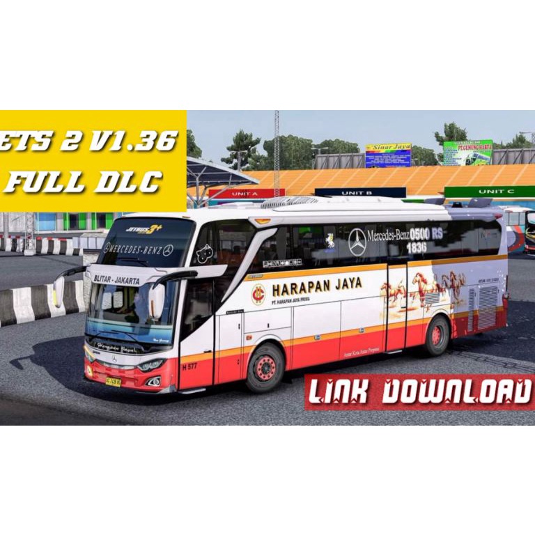 Jual Menarik Euro Truck Simulator 2 V136 ETS 2 V136 Versi Indonesia TERBARU | Shopee Indonesia