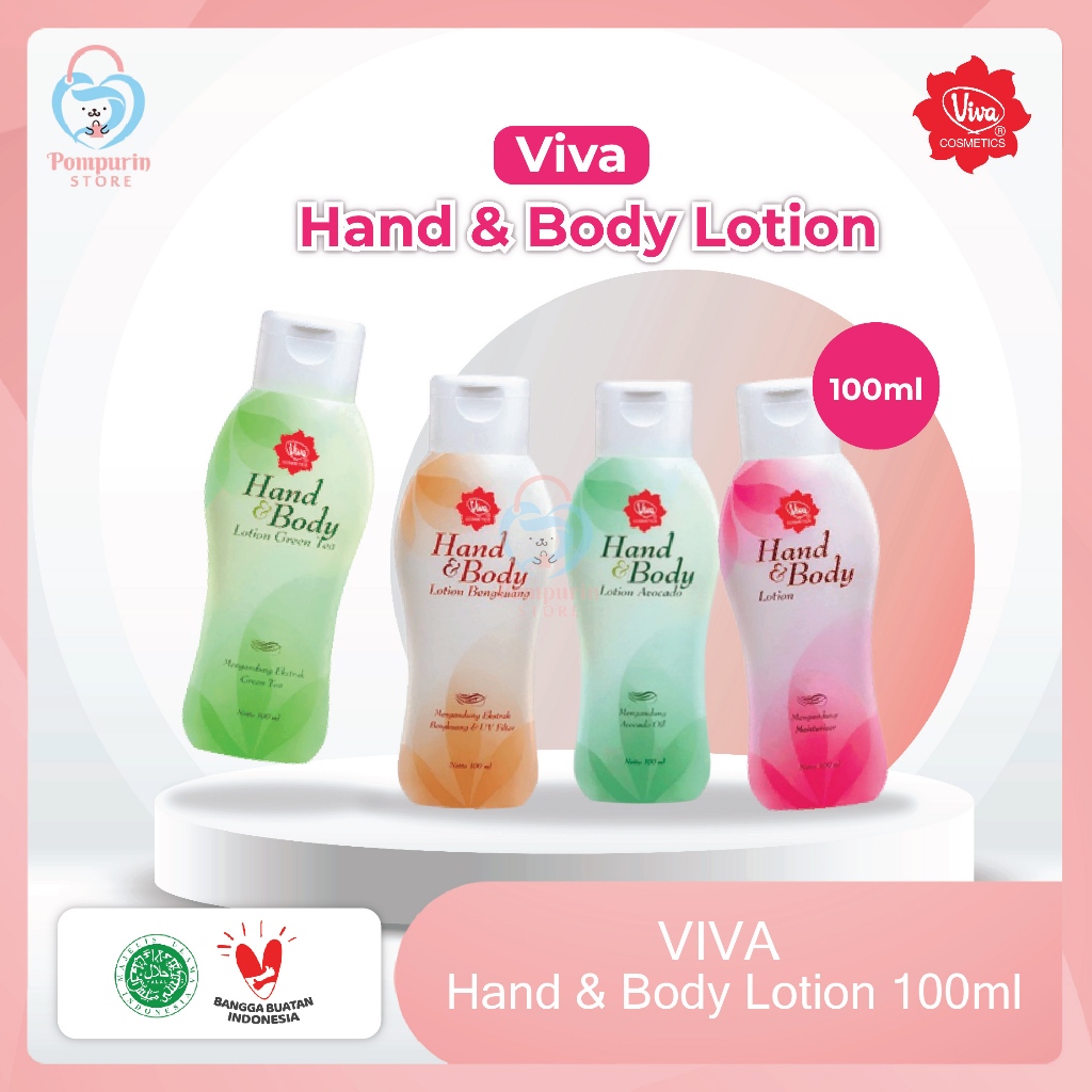 Jual VIVA Hand & Body Lotion 100ml Original BPOM | Shopee Indonesia