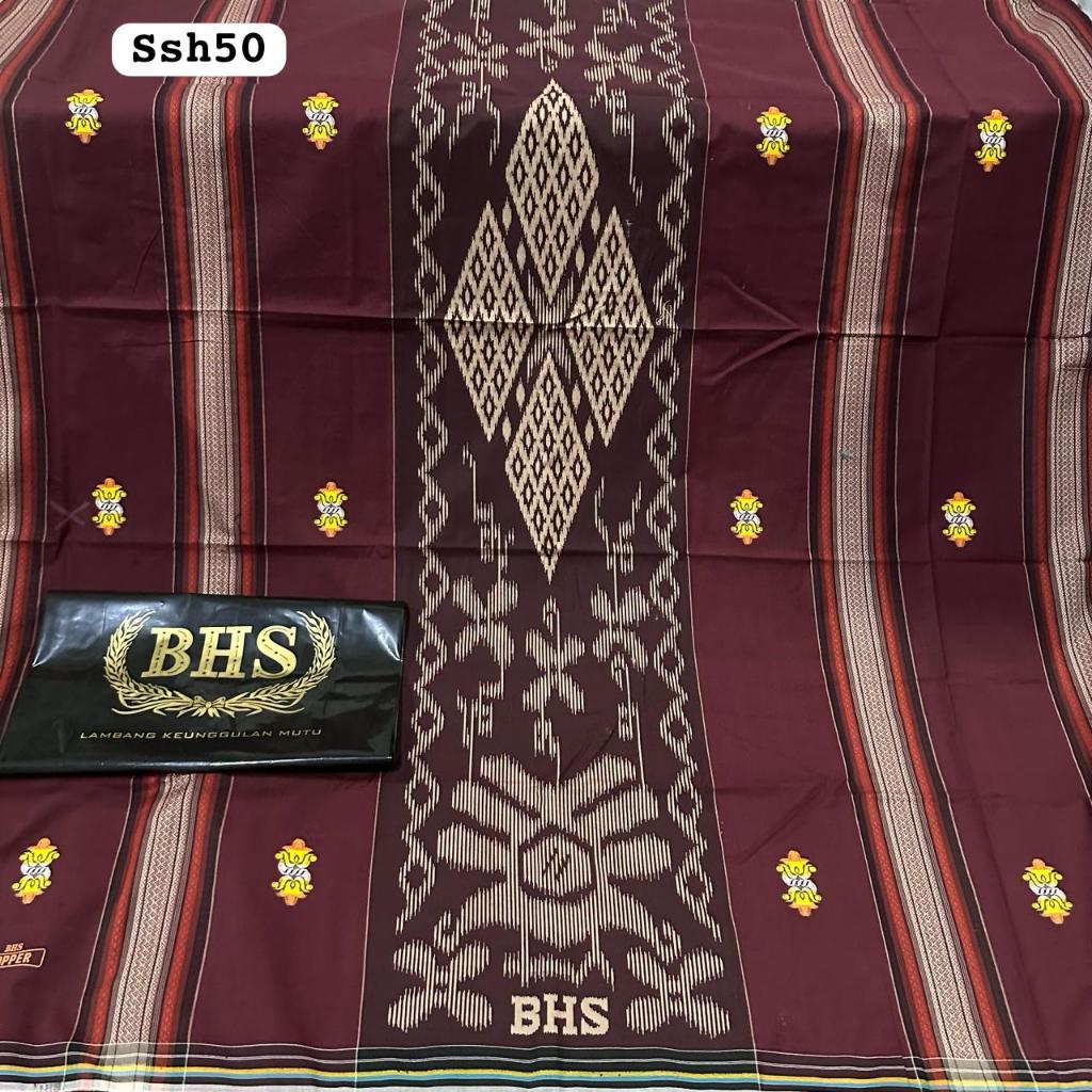 Jual Sarung BHS Classic Gold Songket Copper Afkir SSB SSH SSG SSF | Shopee Indonesia
