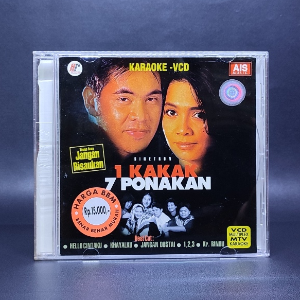Jual VCD 1 OST SINETRON 1 KAKAK 7 KEPONAKAN ORIGINAL | Shopee Indonesia
