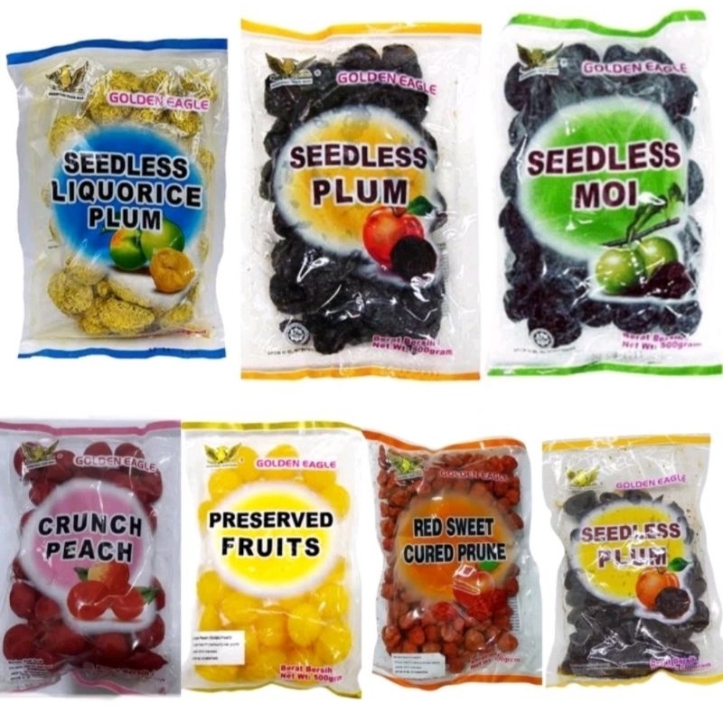 Jual Halal Golden Eagle Manisan Buah Tanpa Biji Seedless Plum Moi ...