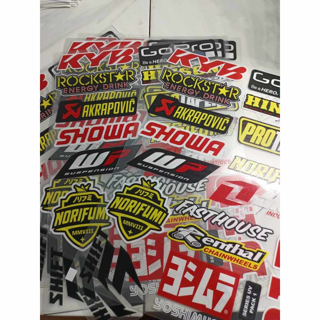 Jual Stiker Racing | Sticker motocross, supermoto | Stiker Balap ...