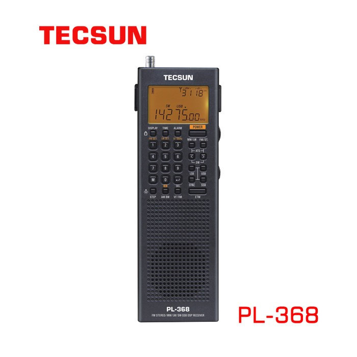 Jual radio tecsun pl368 DSP TECSUN PL-368 radio stereo full band hitam ...