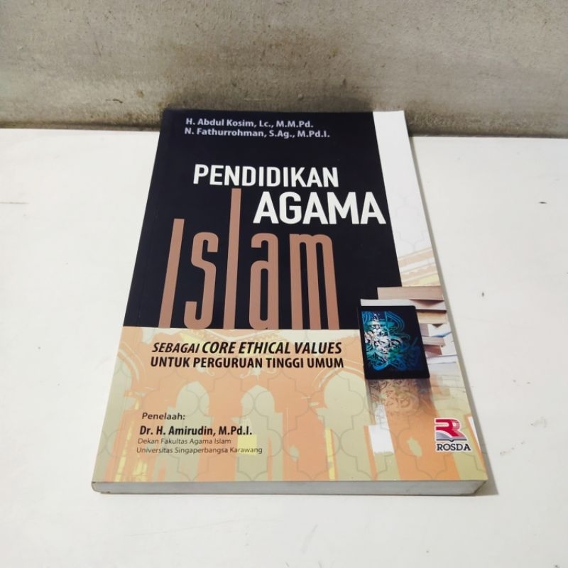 Jual Buku Pendidikan Agama Islam Sebagai Core Ethical Values Untuk Perguruan Tinggi Umum ...