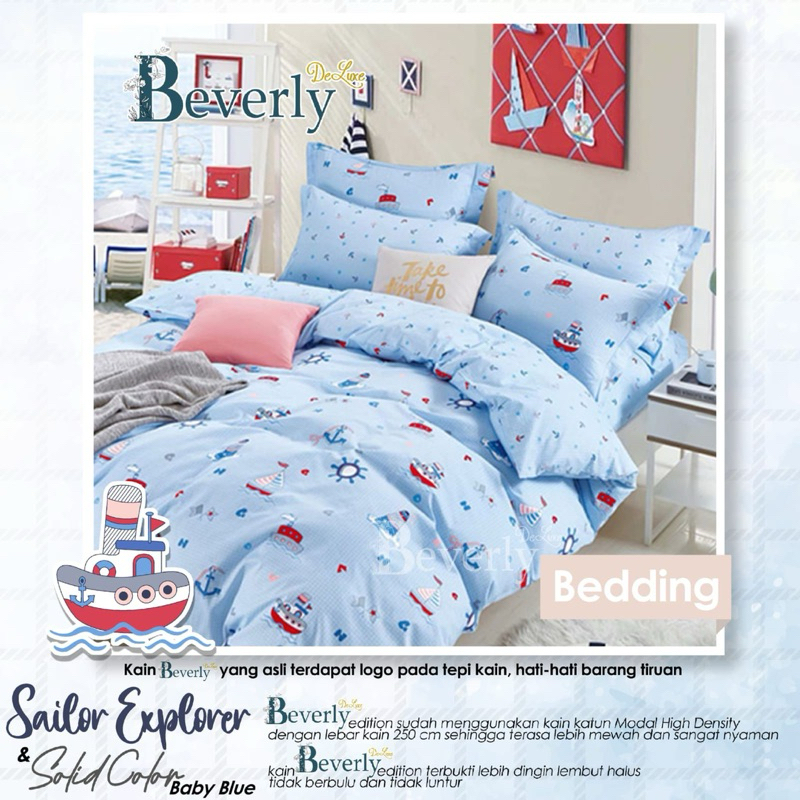 Jual kain sprei meteran sailor explorer beverly | Shopee Indonesia