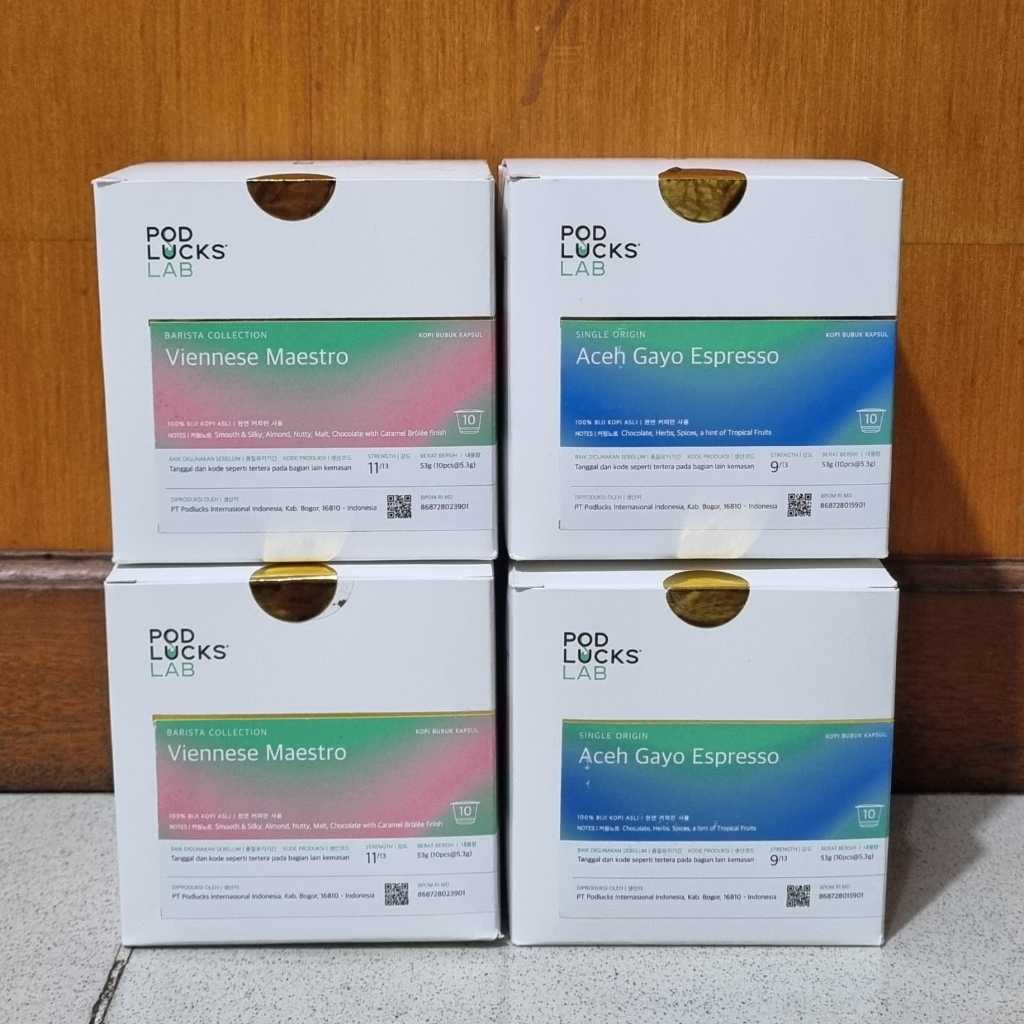 Jual NEW Podlucks Lab Viennese Maestro Capsule Coffee Aceh Gayo ...