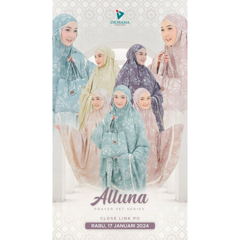 Jual Mukena ALLUNA by DIORAMA | Shopee Indonesia