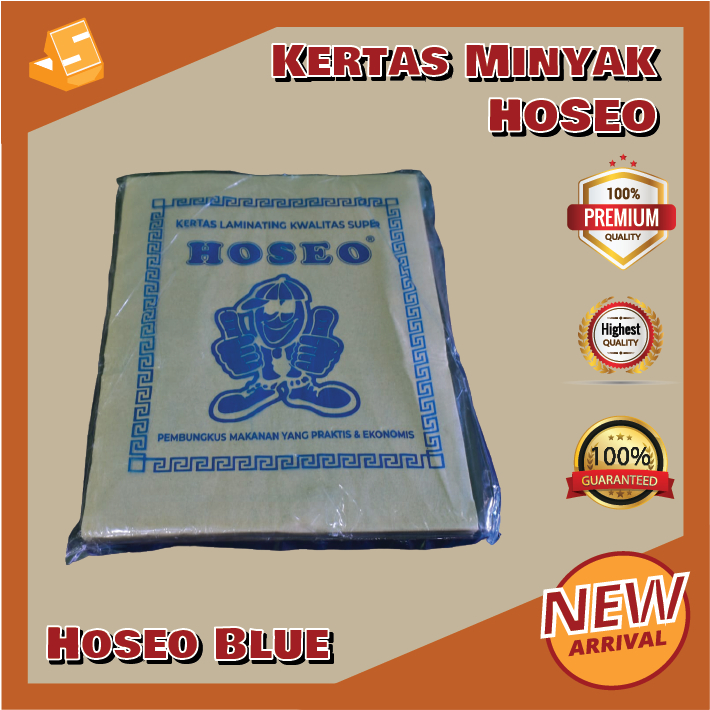 Jual Kertas Bungkus isi 200 / Kertas Minyak Hoseo / GROSIR K MINYAK / Kertas Nasi / Kertas Hoseo ...