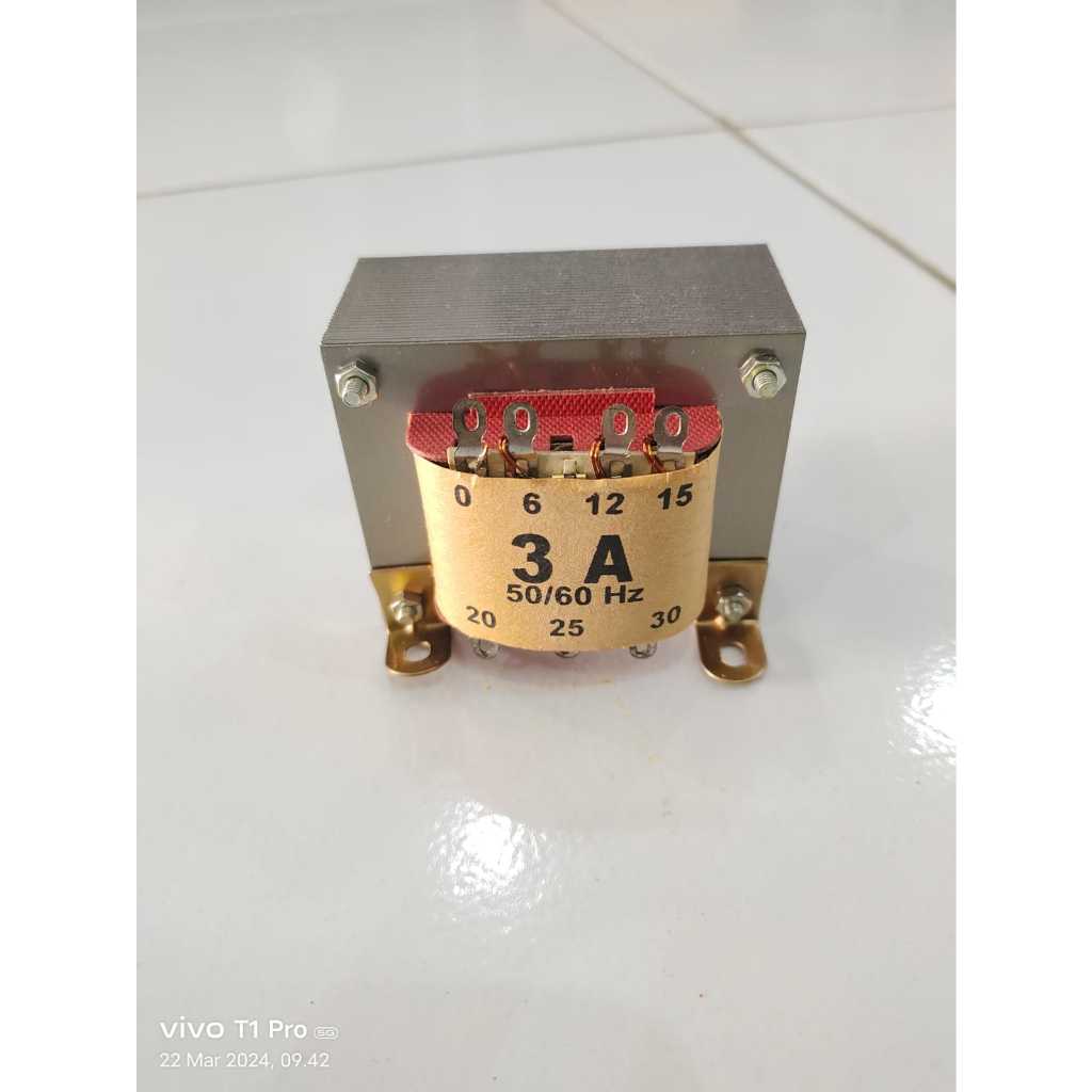 Jual TRAVO 3A 0 30V CSH trafo 3 amper 30 volt engkel (NON-CT) | Shopee Indonesia