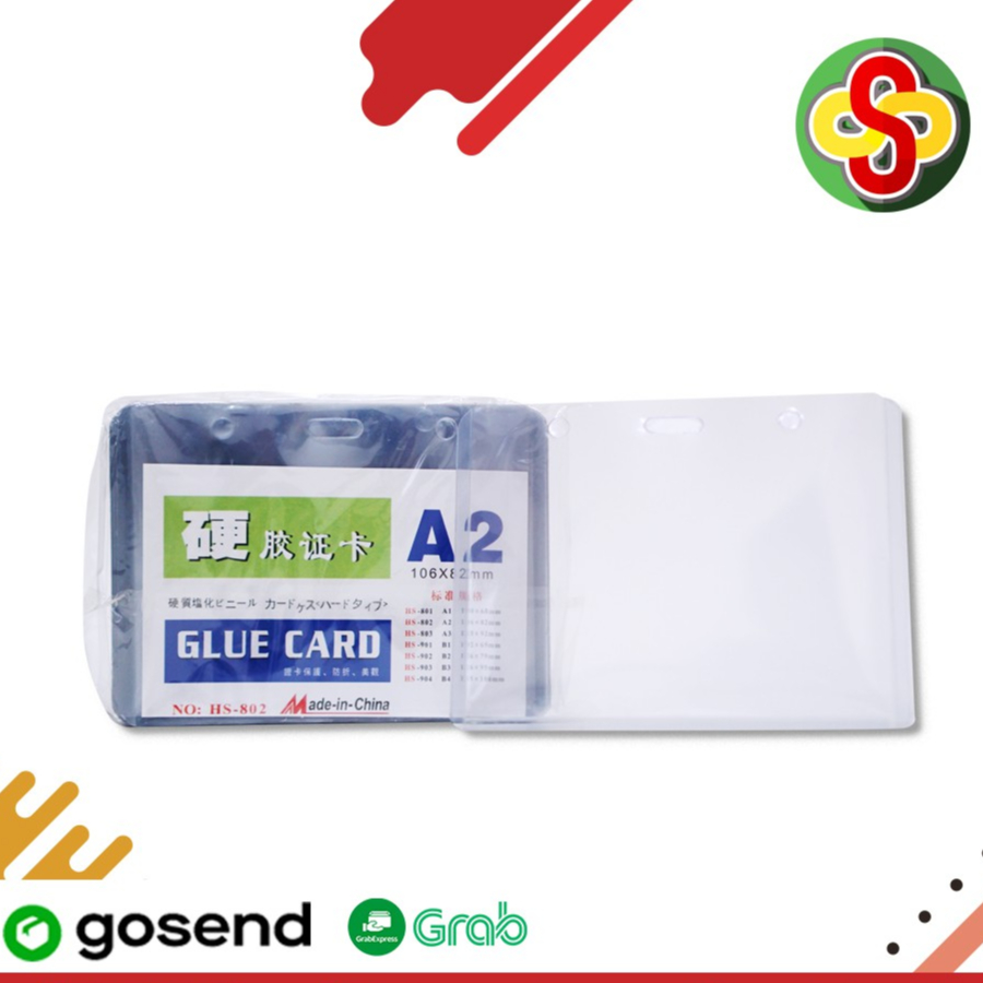 Jual ID Card Mika Keplek Mika A2 Name Tag Isi 20 pcs | Shopee Indonesia