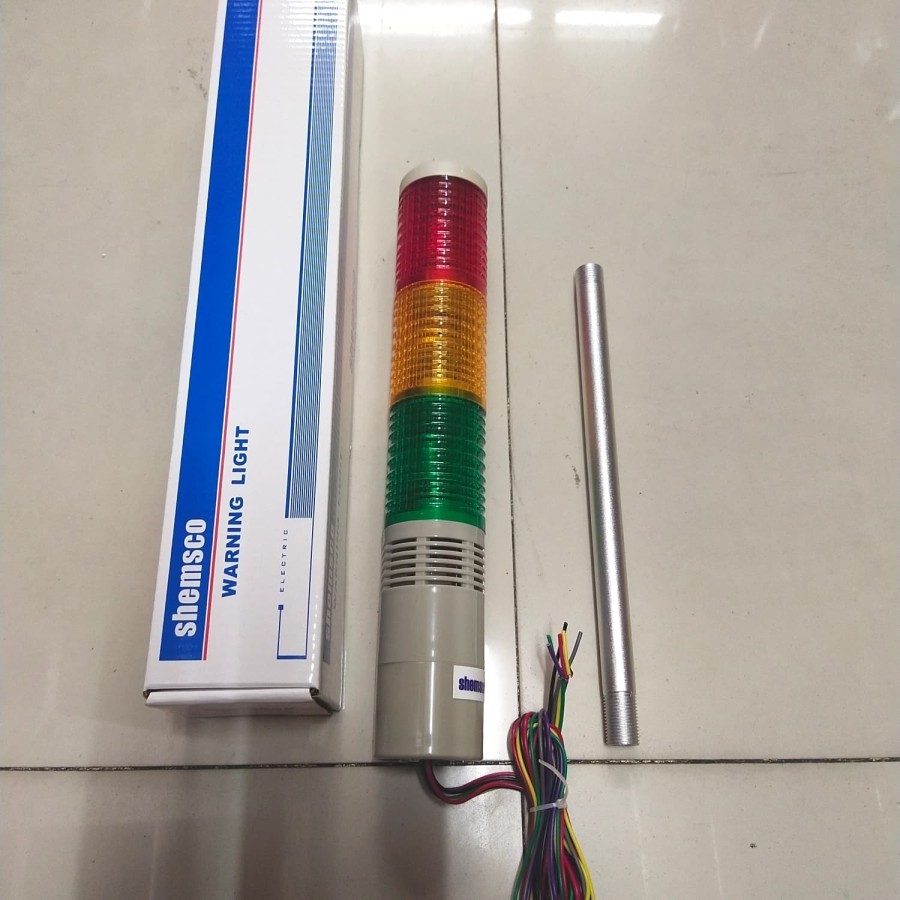 Jual Tower light LED 3 lampu steady 220vac Tower light LED 3 lampu ...