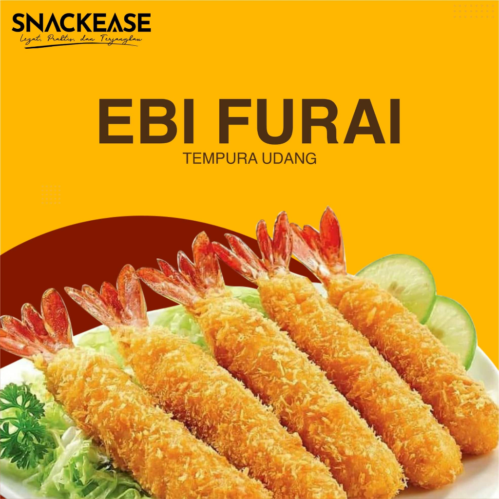 Jual Snackease Tempura Udang | Ebi Furai Bento Premium Vacuum Ready to ...