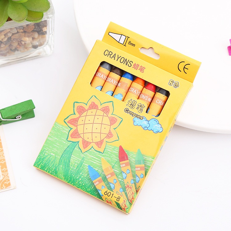 Jual CRAYON MINI ISI 8 DAN 12 MOTIF LUCU / CRAYON MEWARNAI UNTUK ANAK ...