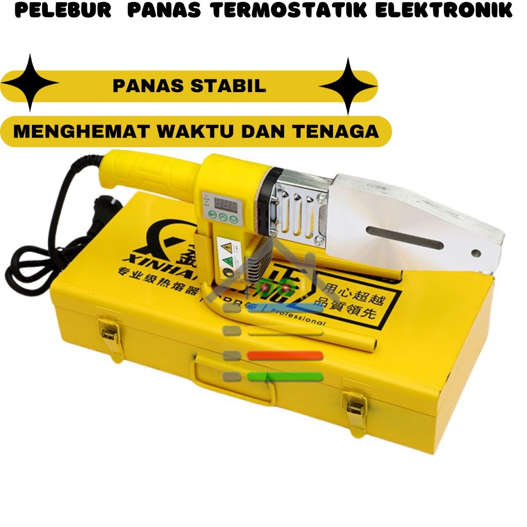Jual MESIN LAS PPR 20-63MM / PEMANAS PIPA PPR / PIPA HEATER TRAFO LAS ...