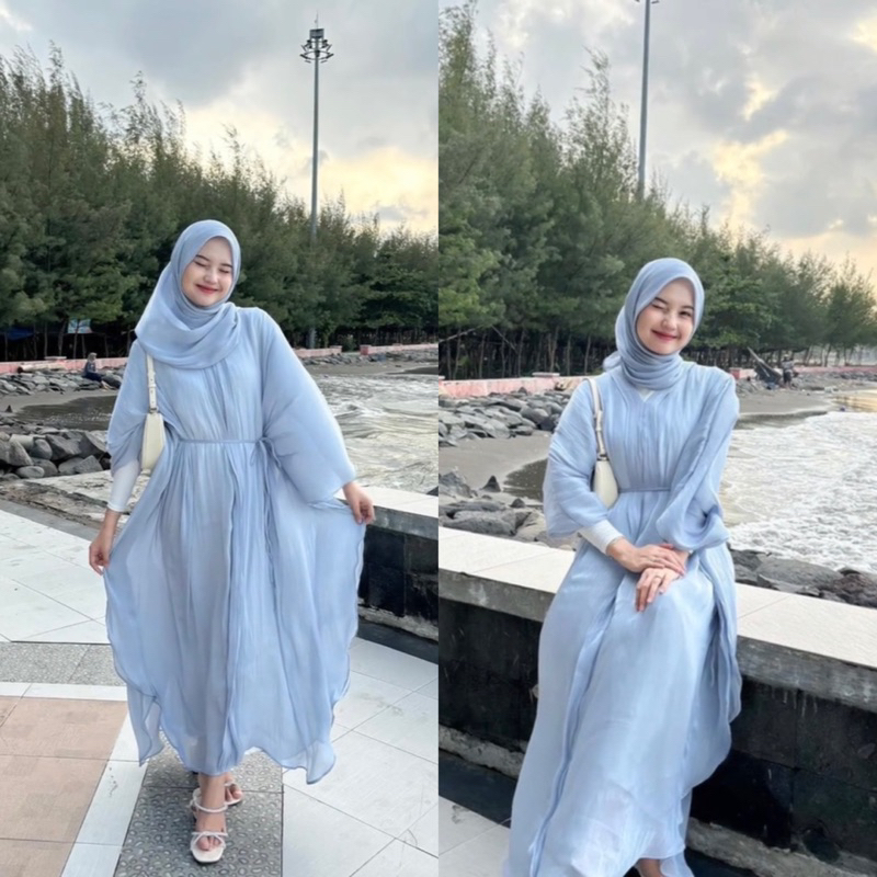 Jual KAFTAN SHIMMER LEBARAN 2025|NARAYA SHIMMER KAFTAN | DRESS ...